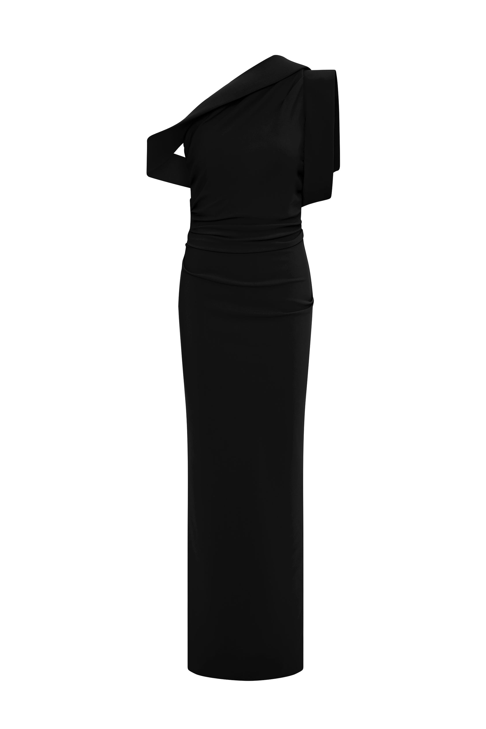 Rowana One Shoulder Gown – La Sirena Boutique